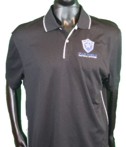 Polo Style Dry-Fit Instructor Shirt - Blue Shield Tactical Systems
